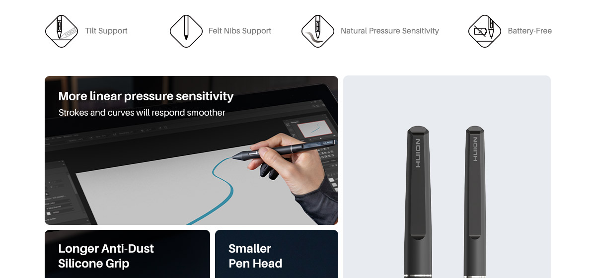 Huion Official Store: Drawing Tablets, Pen Tablets, Pen Display, Led ...