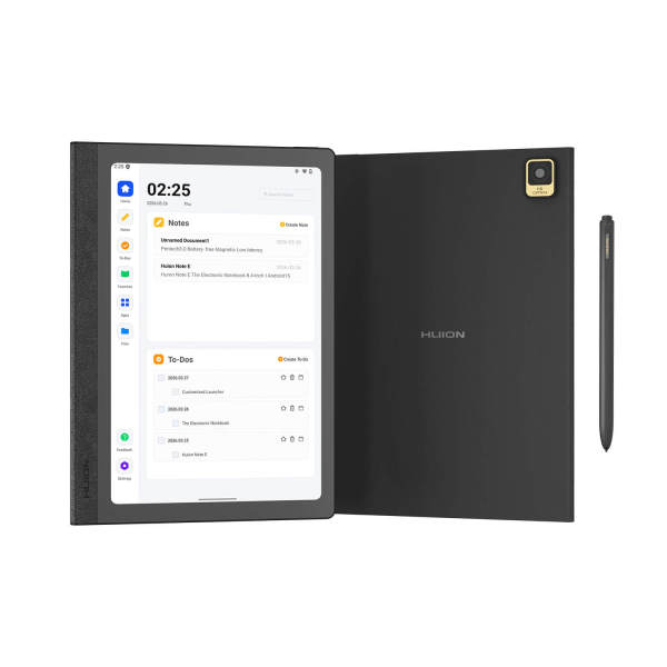Huion Note E Digital Notebook with Magnetic Pen and Cover for Work