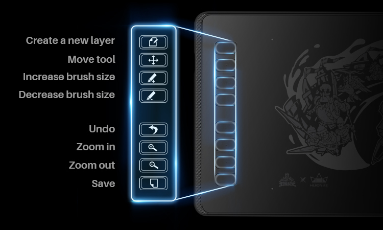 Huion Official Store: Drawing Tablets, Pen Tablets, Pen Display, Led ...