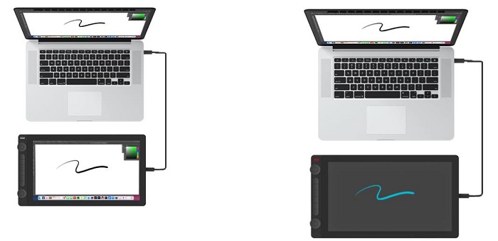 Digital Notebook and Pen Tablet Switching