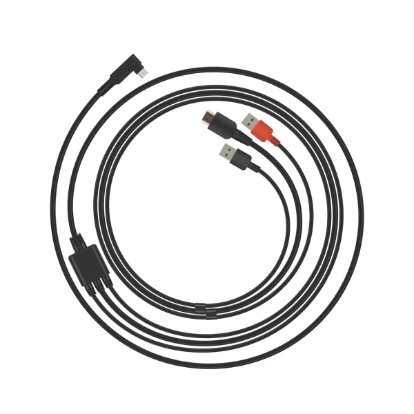 3-in-1 Cable for Huion Pen Display CB12